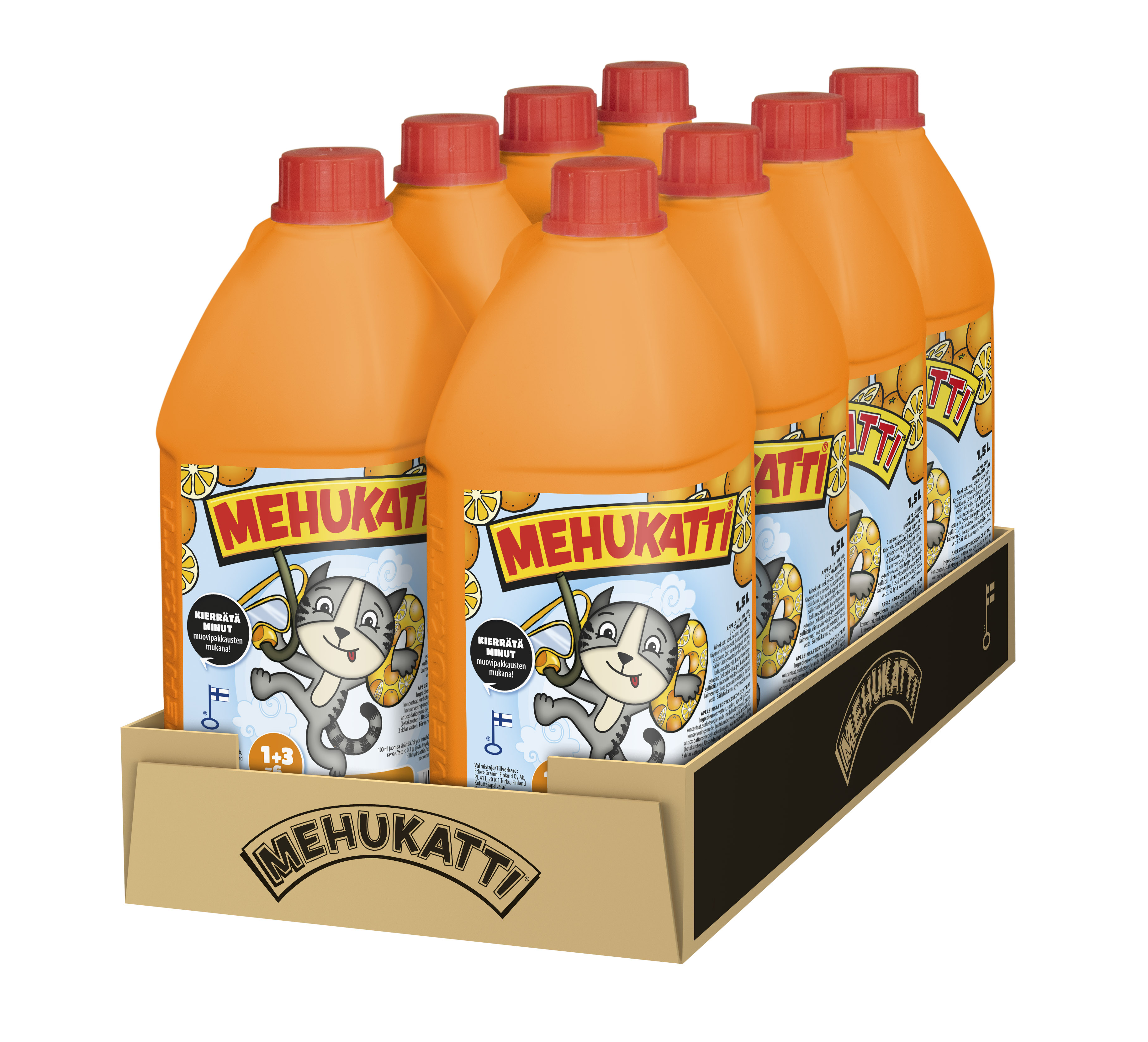 Eckes-Granini Finland Oy Ab - Mehukatti Appelsiinijuomatiiviste 1,5L