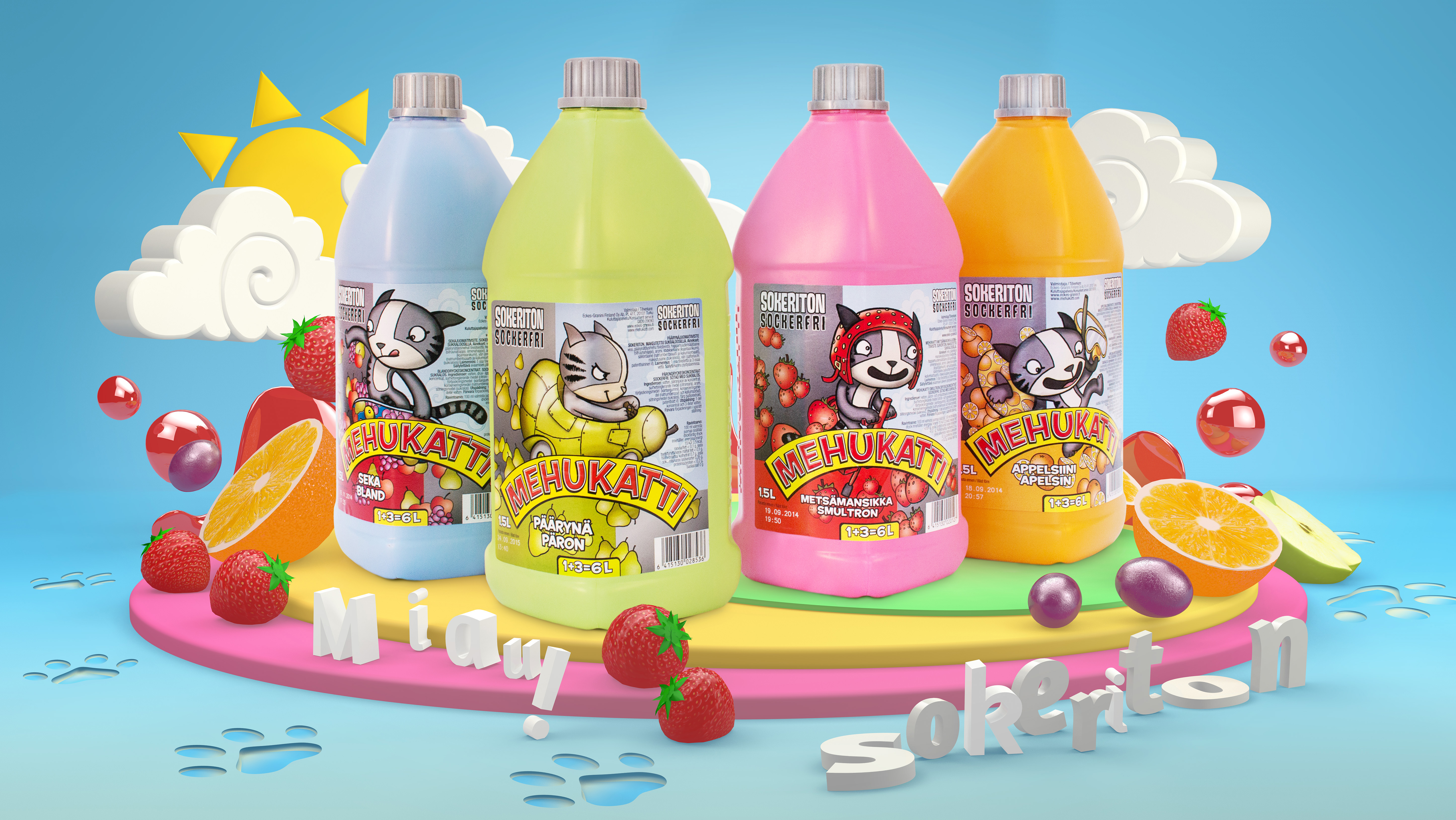 Eckes-Granini Finland Oy Ab - Mehukatti sokeriton päärynäjuomatiiviste 1,5L