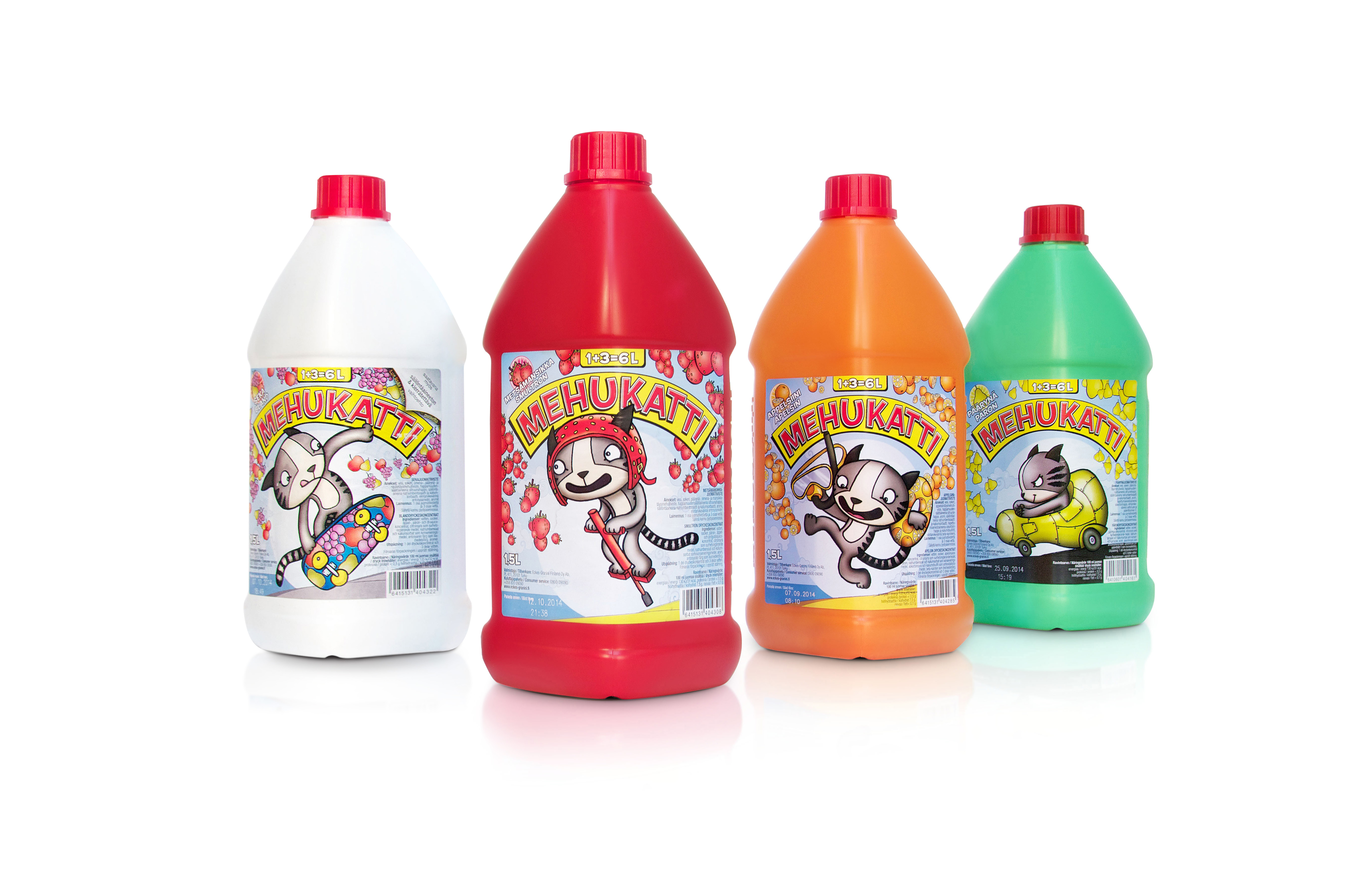 Eckes-Granini Finland Oy Ab - Mehukatti Metsämansikkajuomatiiviste 1,5L