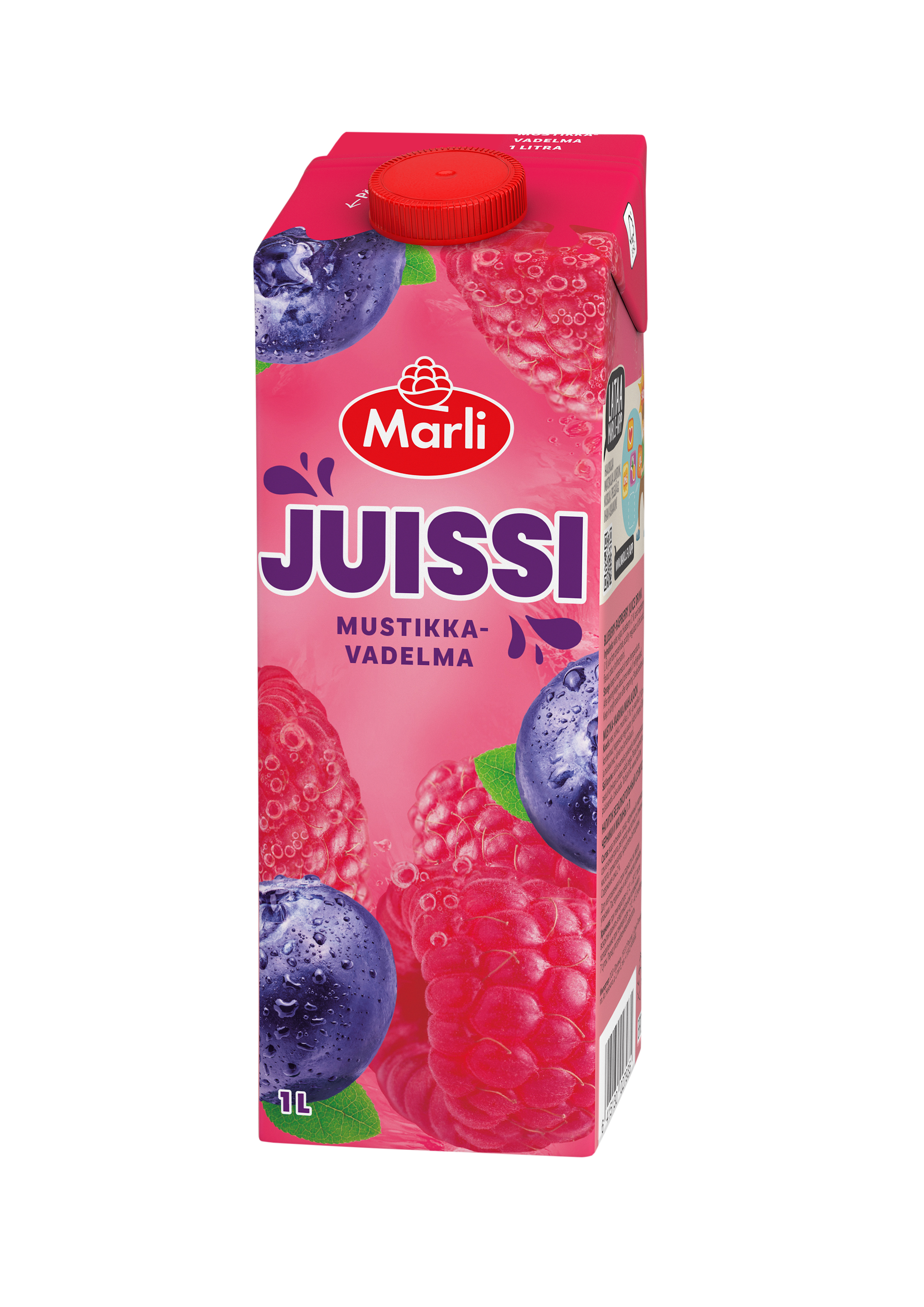 Eckes-Granini Finland Oy Ab - Marli Juissi Mustikka-vadelmamehujuoma 1L
